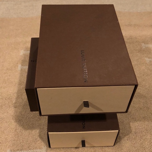 Louis Vuitton | Shoes | Louis Vuitton Pull Out Shoe Box Authentic ...